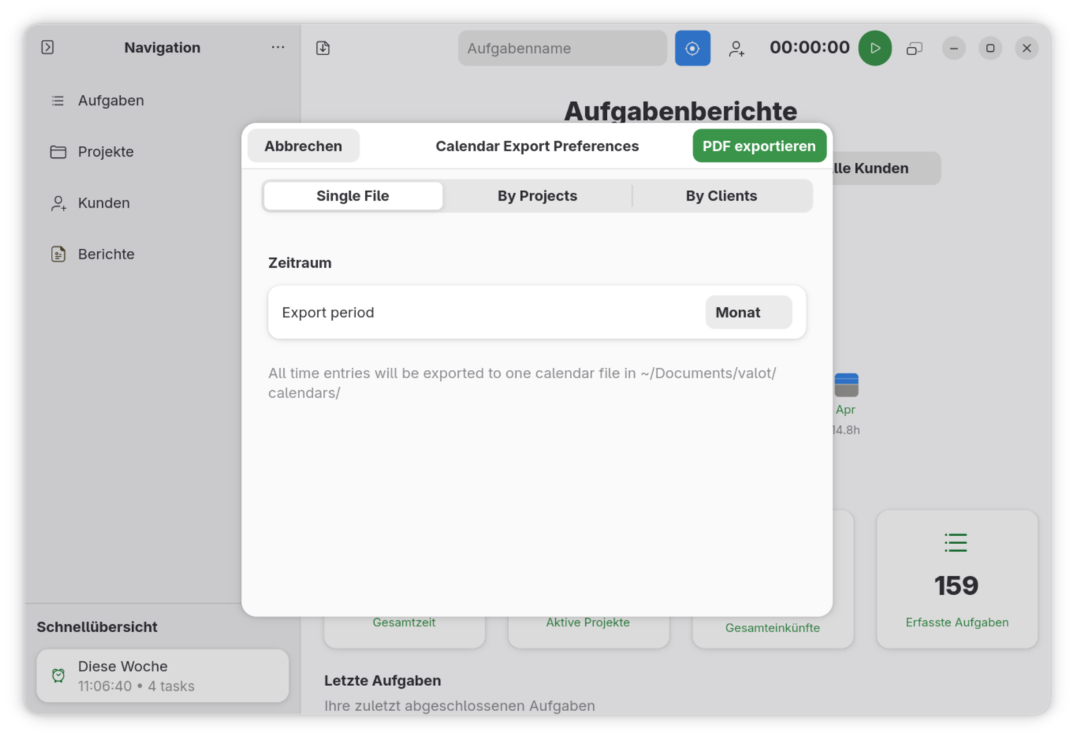 Valot – Time tracking without the hassle