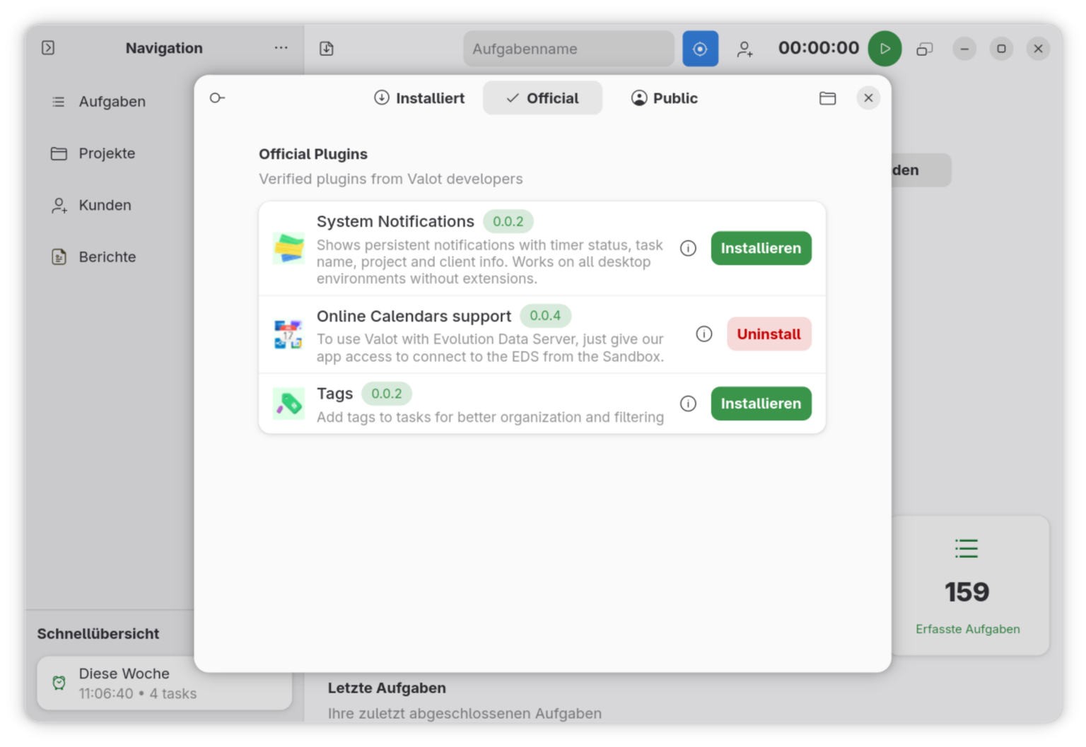 Valot – Time tracking without the hassle