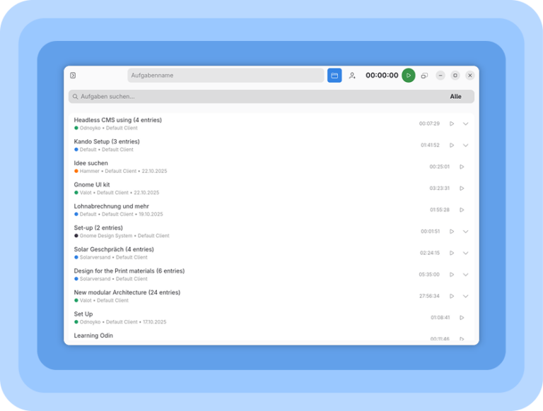Valot – Time tracking without the hassle